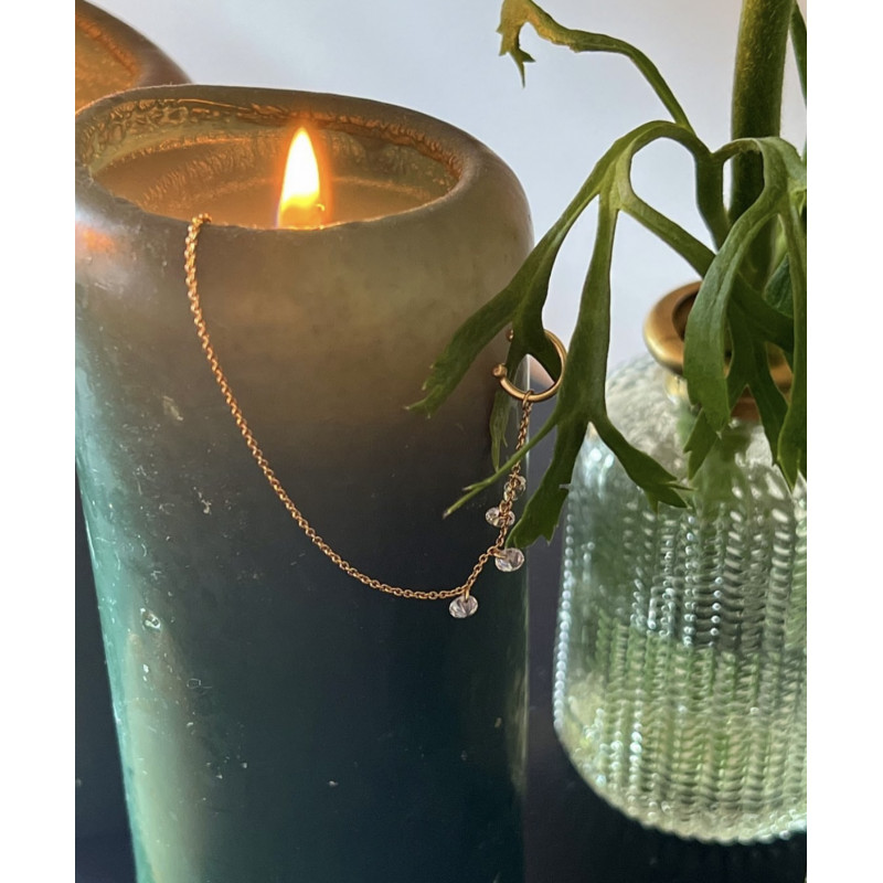 EAR CUFF LINE & STONES